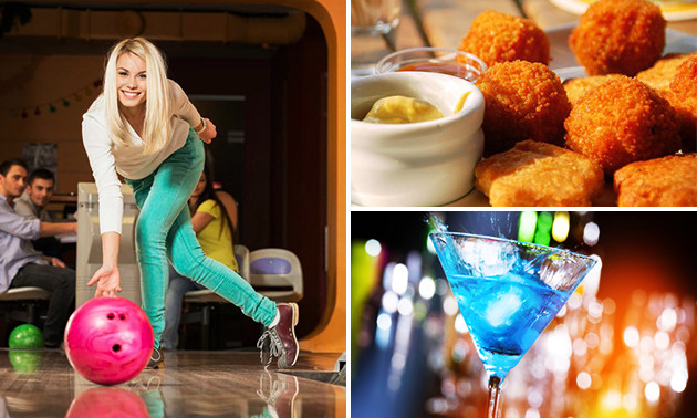 Bowlo, Bowlen + Snacks + Cocktail Spare 50% in Aachen mit Social Deal
