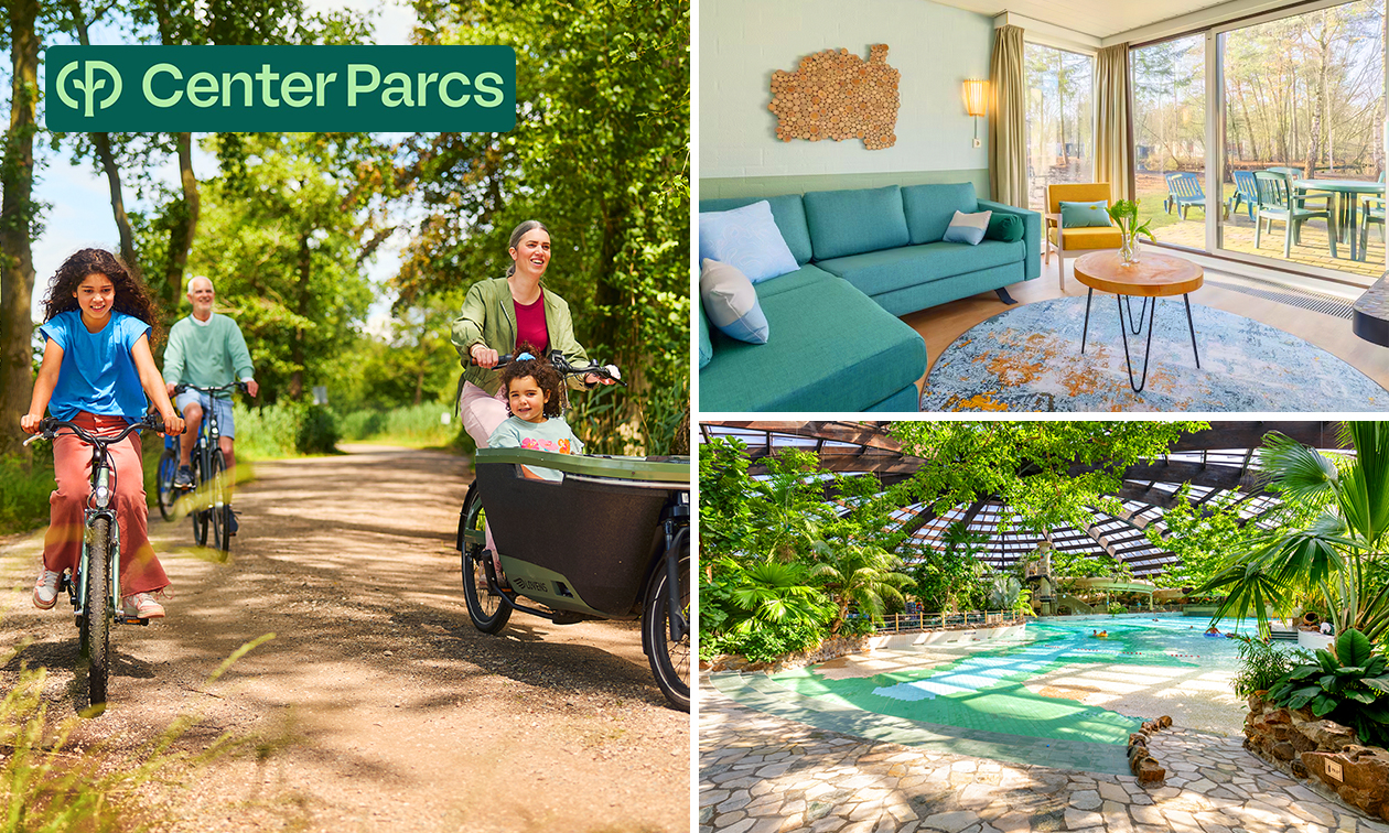 Center Parcs De Kempervennen, Übernachtungen für 4 bis 8 Personen bei Center Parcs Spare 27% in ...