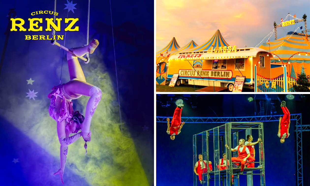 Circus Renz Berlin, Entree Circus Renz Berlin in Heerenveen of Workum ...