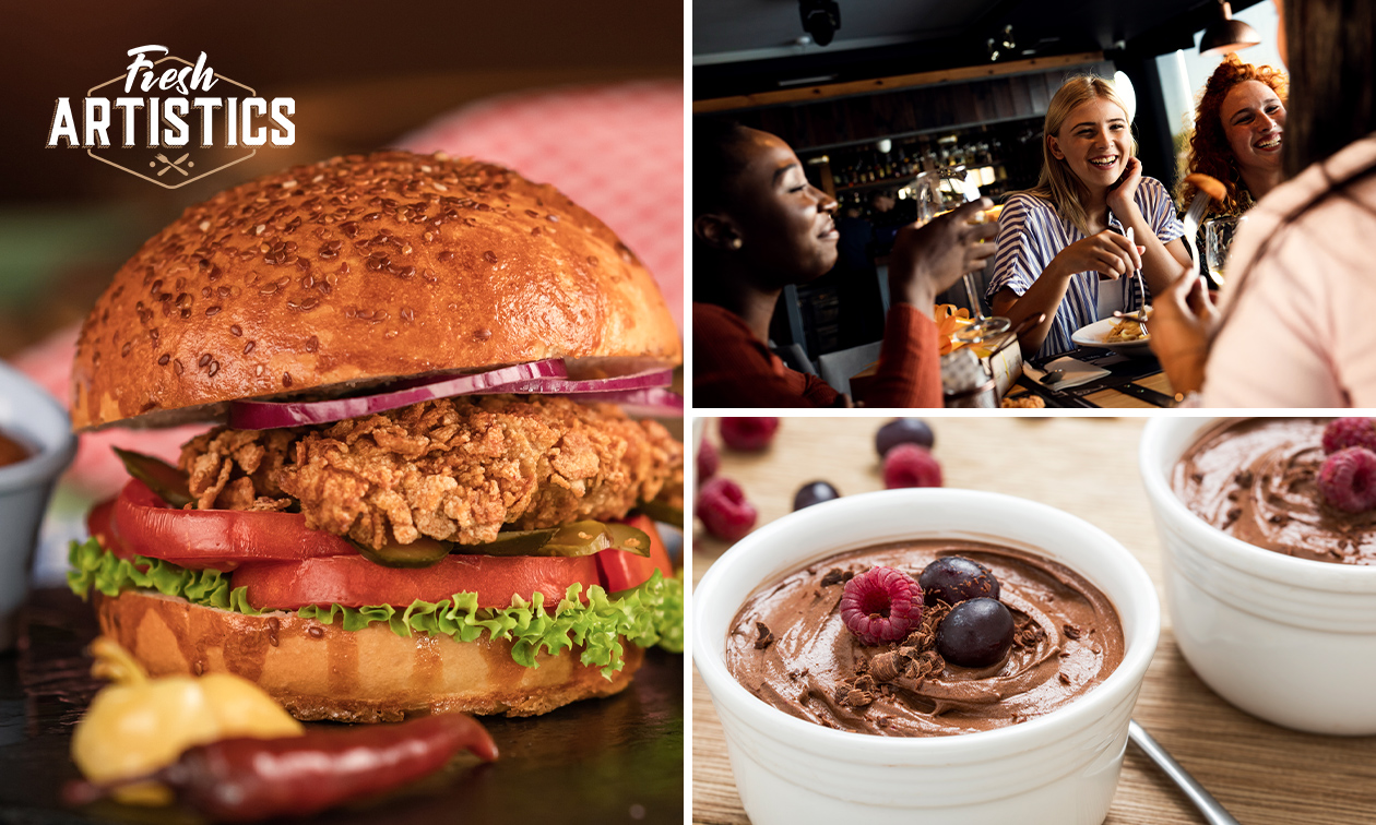 Fresh Artistics, Dîner en 3 services au choix chez Fresh Artistics ...