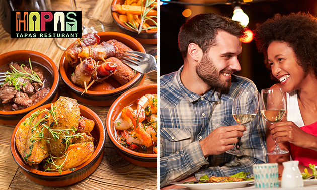 Hapas Tapas Restaurant, 4 tapas naar keuze + brood bij Hapas Tapas ...