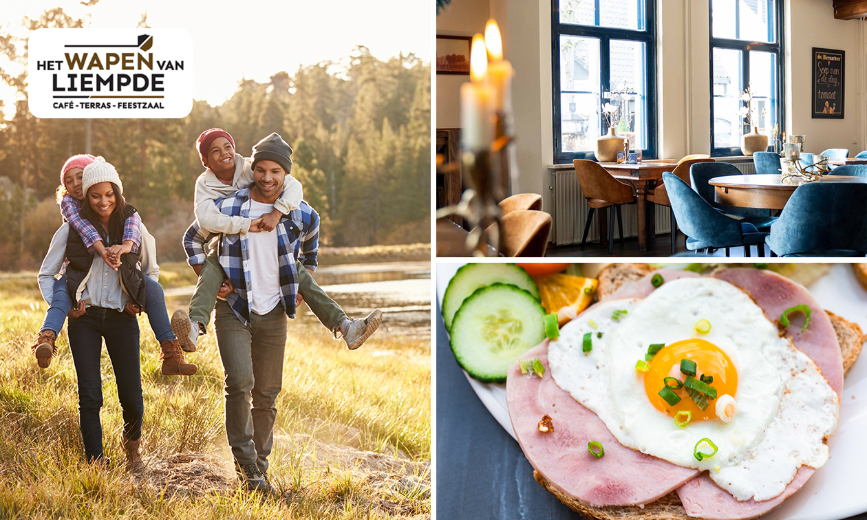 Het Wapen van Liempde, Wandelarrangement + 12-uurtje + gebak bespaar 34 ...