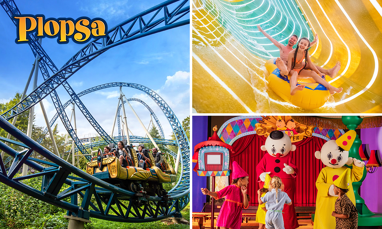 Plopsa, 1 jaar onbeperkt toegang tot de parken van Plopsa Spare 9% in ...
