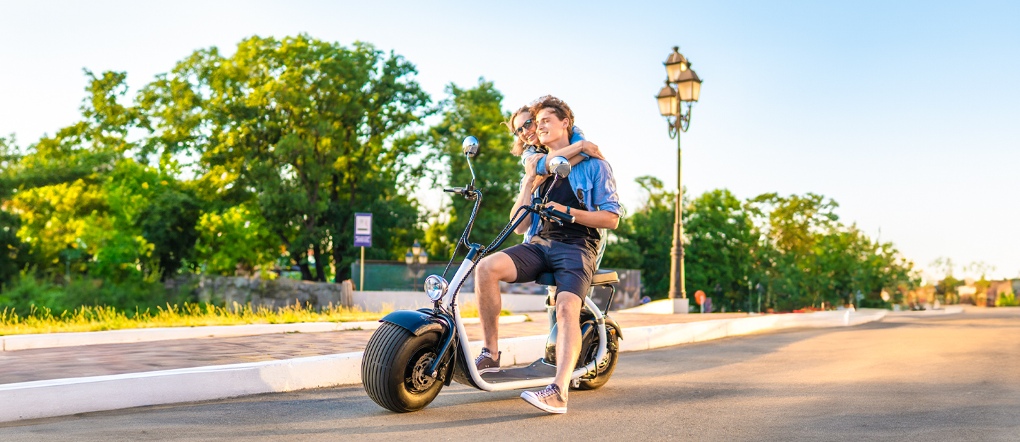 Voordelig een e-chopper huren: ga gezellig toeren via Social Deal